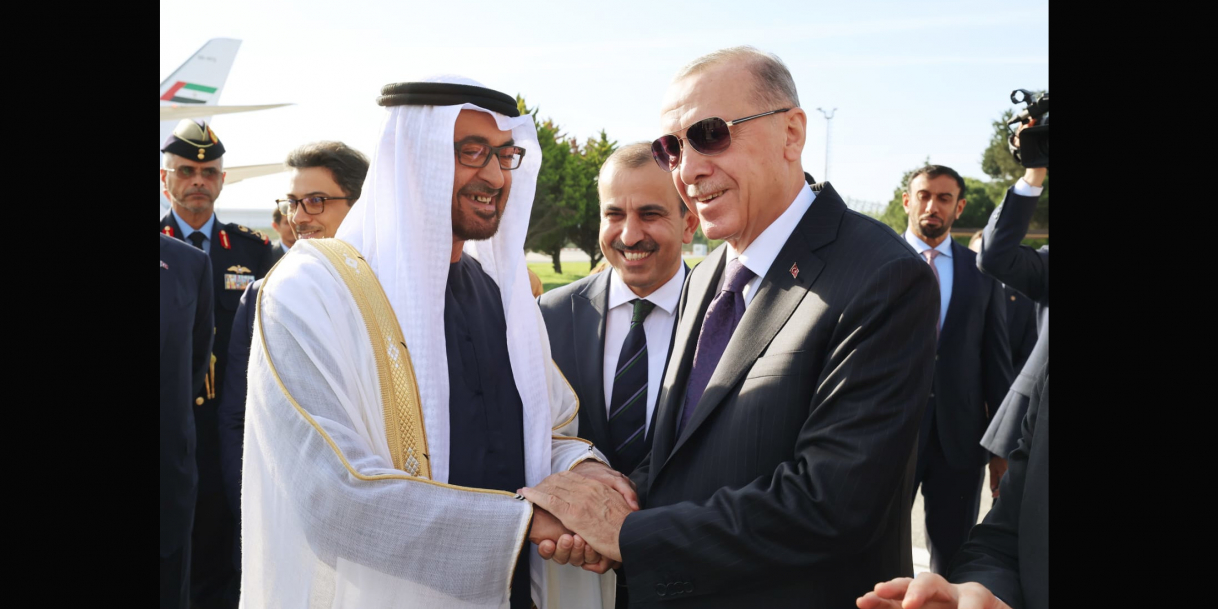 Cumhurbaşkanı Erdoğan, BAE Devlet Başkanı Muhammed bin Zayid Al Nahyan ...